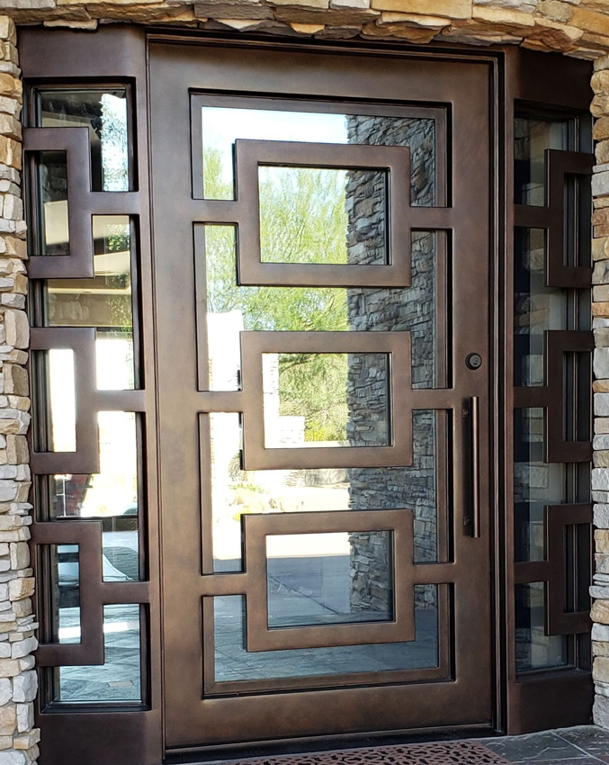 Modern Entry Doors | Double Front Doors | Custom Design - Scottsdale