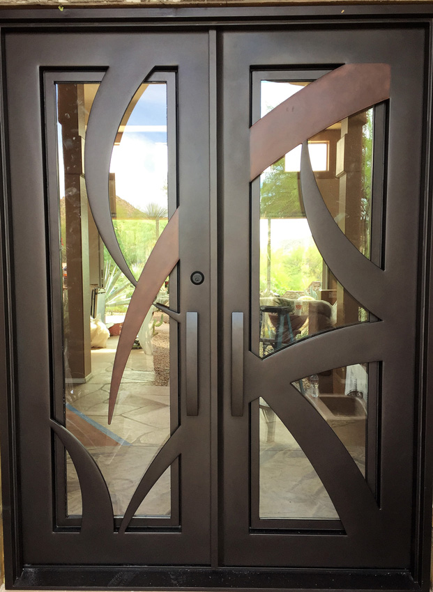 Modern Entry Doors | Double Front Doors | Custom Design - Scottsdale