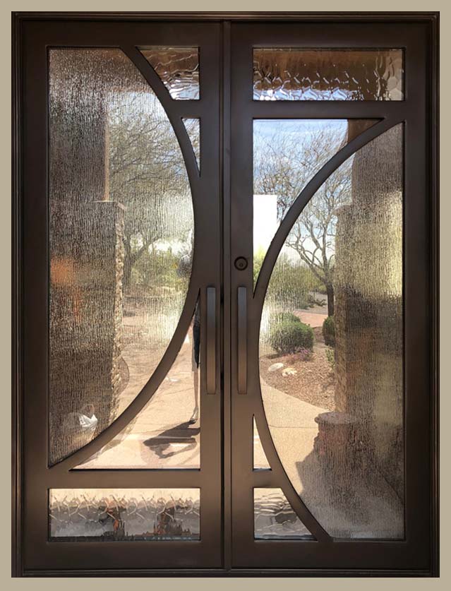 Modern Entry Doors | Double Front Doors | Custom Design - Scottsdale