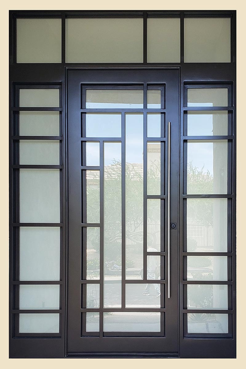 Modern Entry Doors | Double Front Doors | Custom Design - Scottsdale