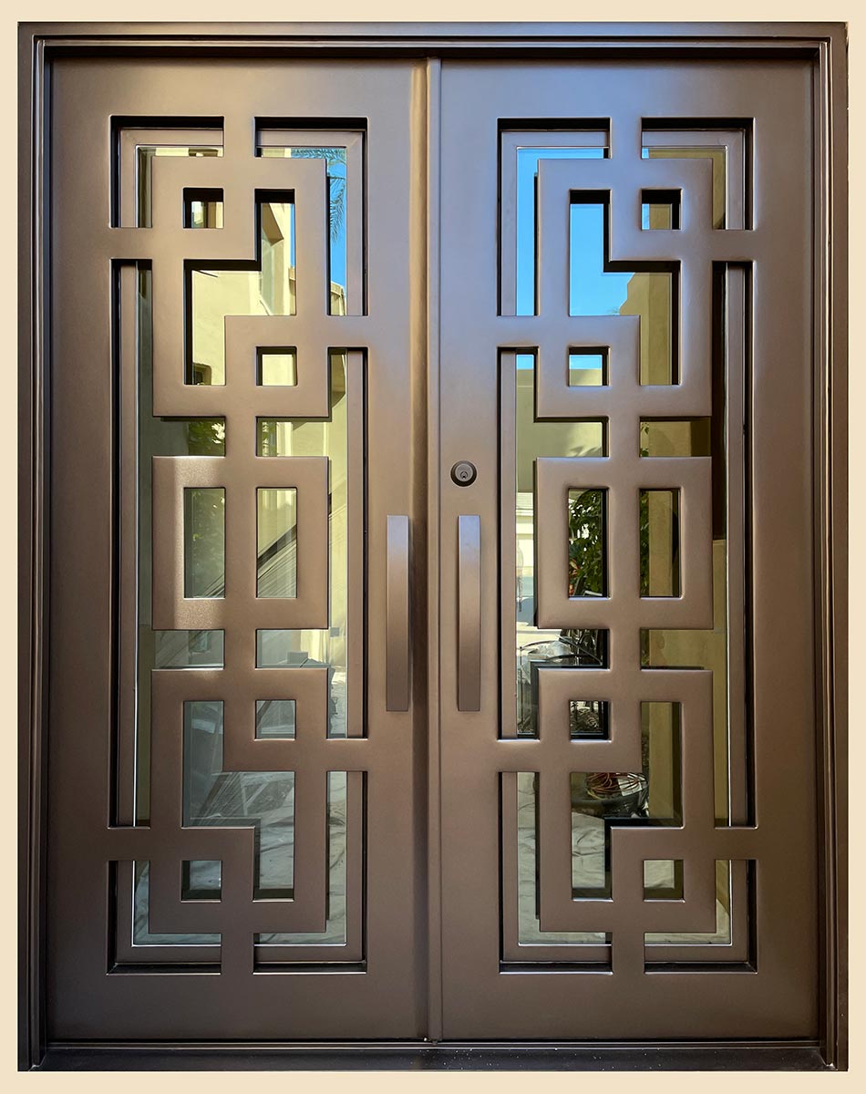 Modern Entry Doors | Double Front Doors | Custom Design - Scottsdale