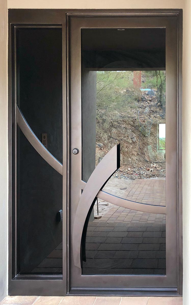 Modern Entry Doors | Double Front Doors | Custom Design - Scottsdale